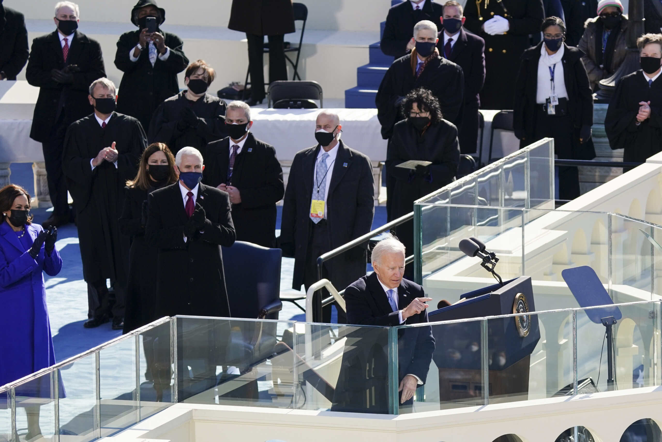 Joe Biden Sworn In As 46th President Of The United States At U.S ...