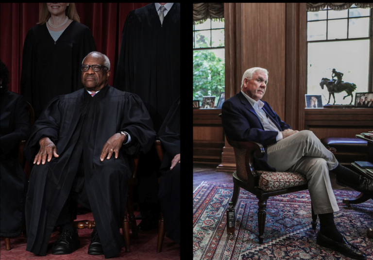 How Harlan Crow Slashed his Tax Bill by Taking Clarence Thomas on ...